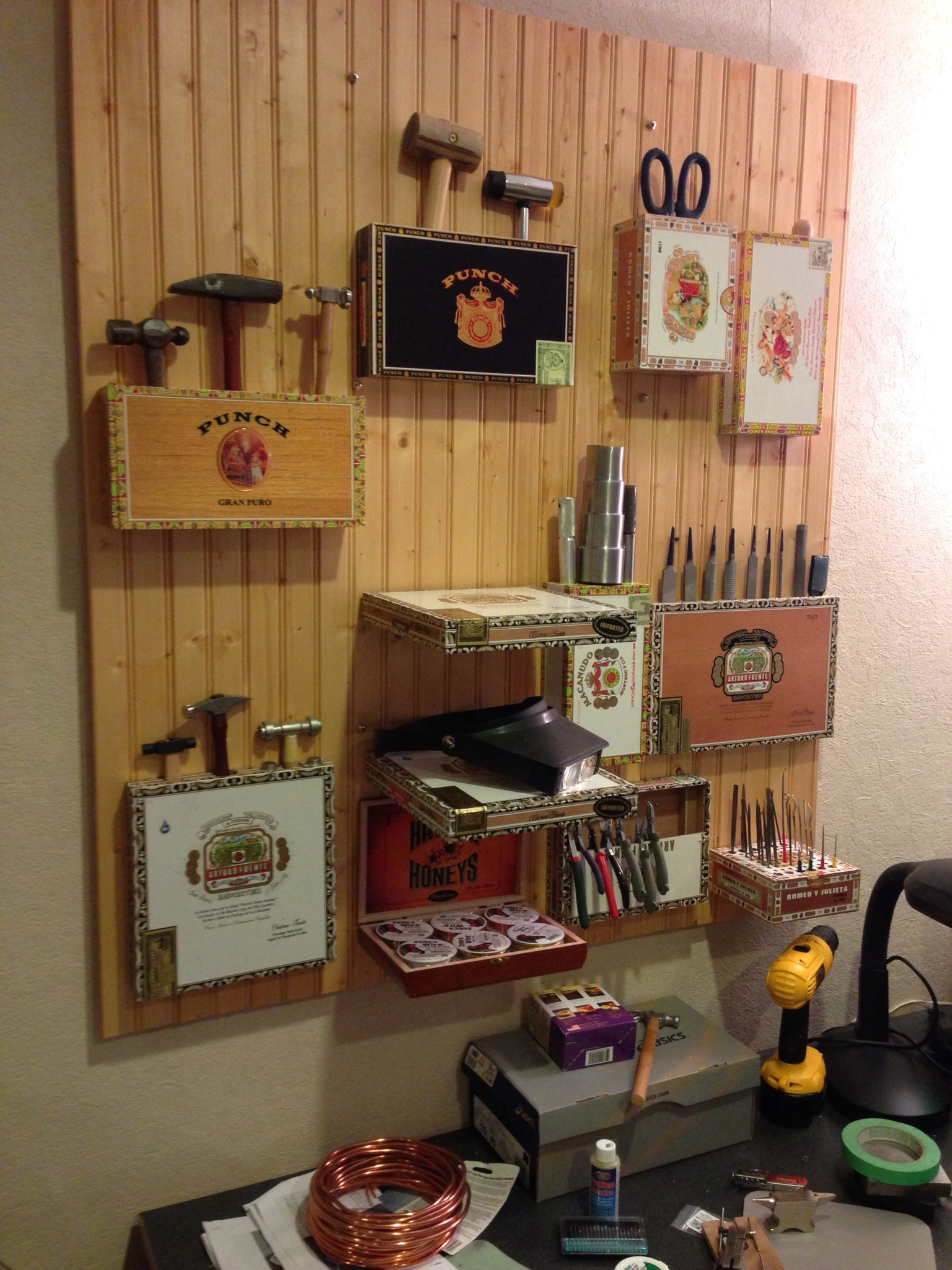 Wall Decor From Cigar Boxes The CigarMonkeys