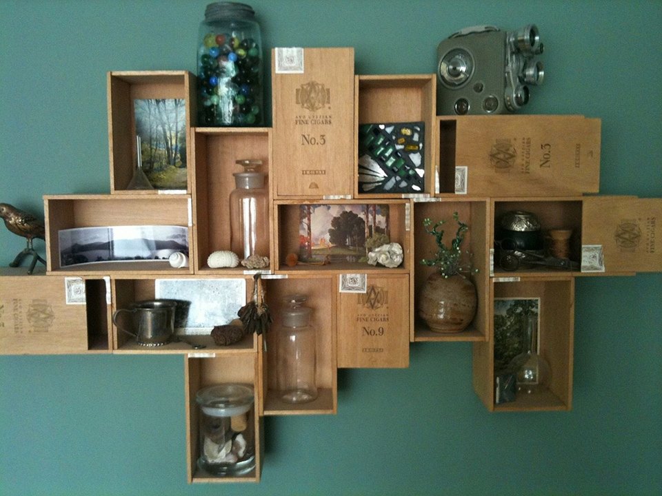 Wall Decor From Cigar Boxes The CigarMonkeys